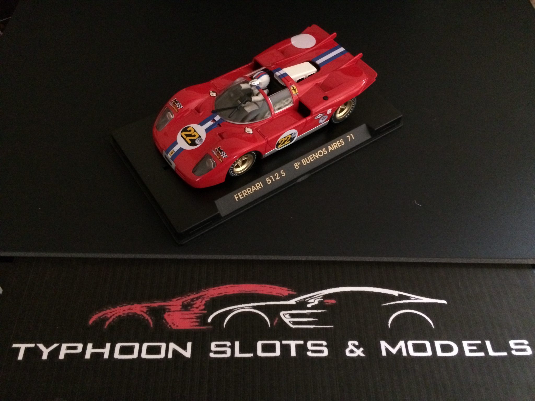 C3 Ferrari 512S - Fly Slot Car C3 - Typhoon Slots & Models