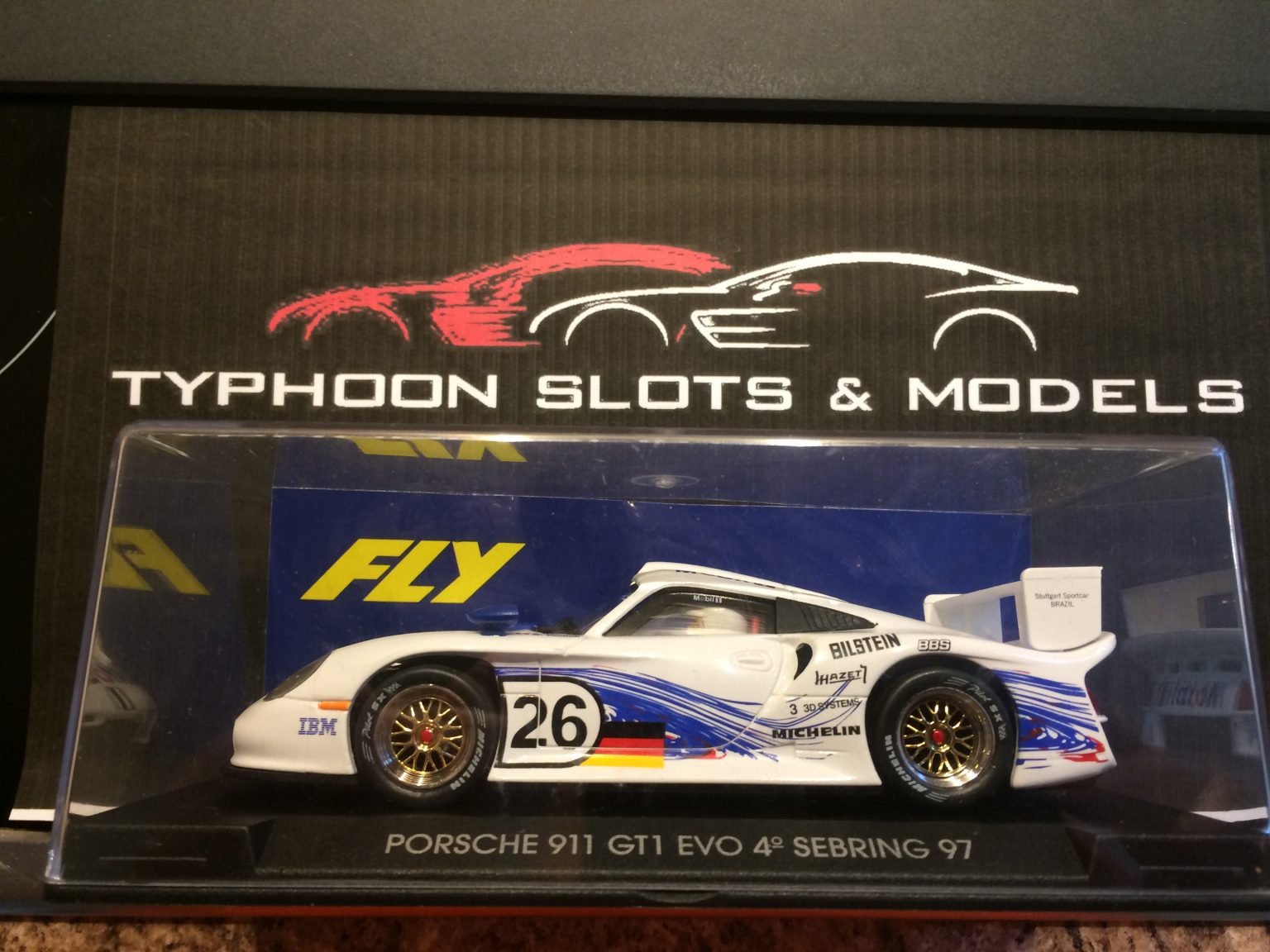 A51 Fly Porsche 911 GT1 Evo - Fly Slot Car A51 - Typhoon Slots & Models