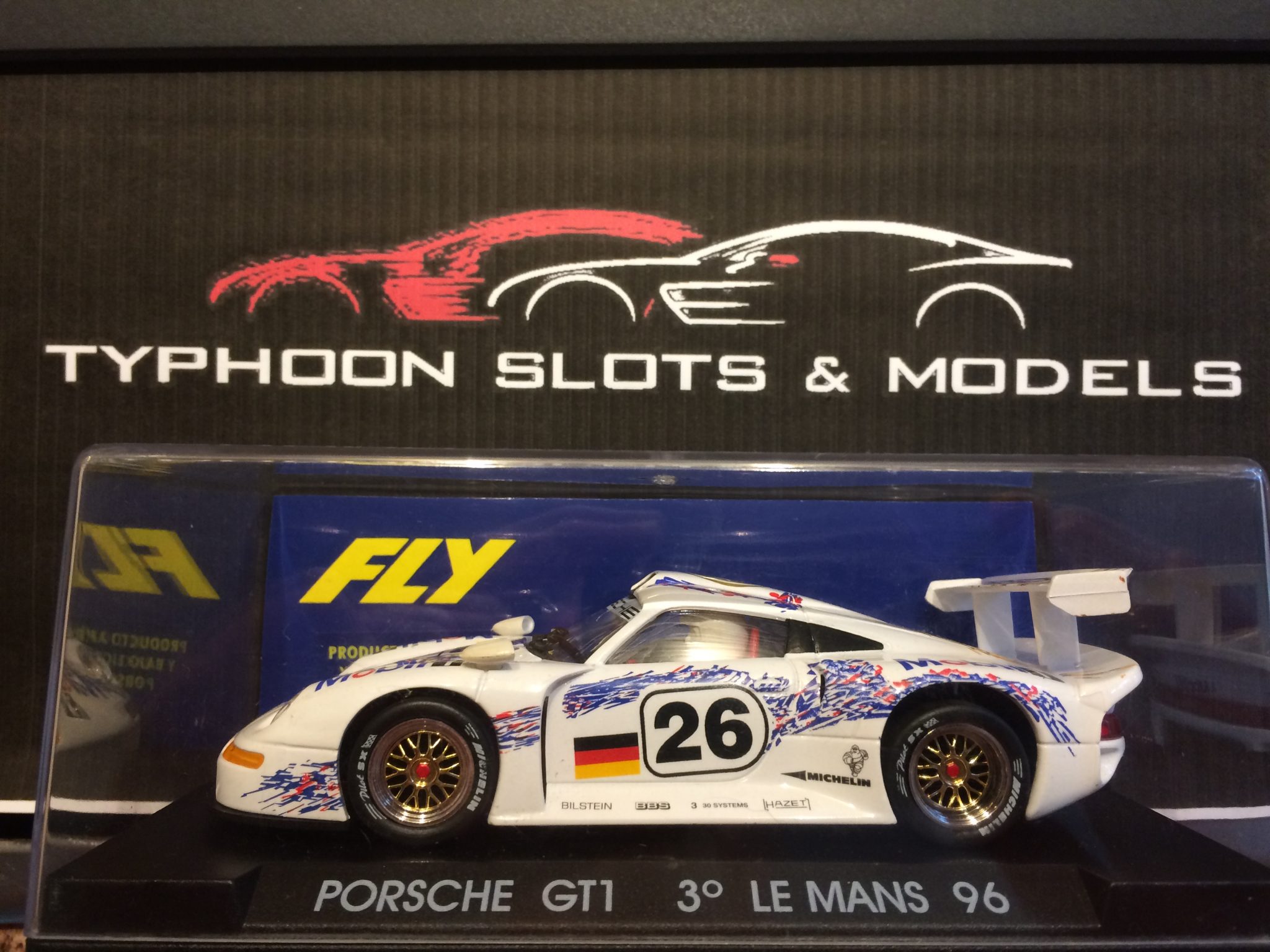 A35 Fly Porsche 911 GT1 - Fly Slot Car A35 - Typhoon Slots & Models