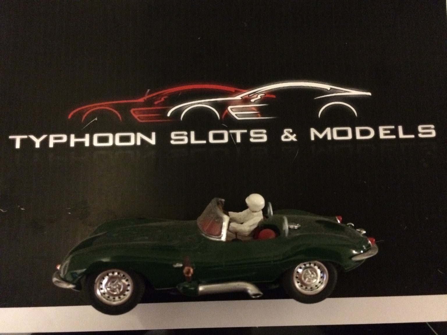MMK Jaguar XKSS - Boxed - MMK Slot Car - Typhoon Slots & Models