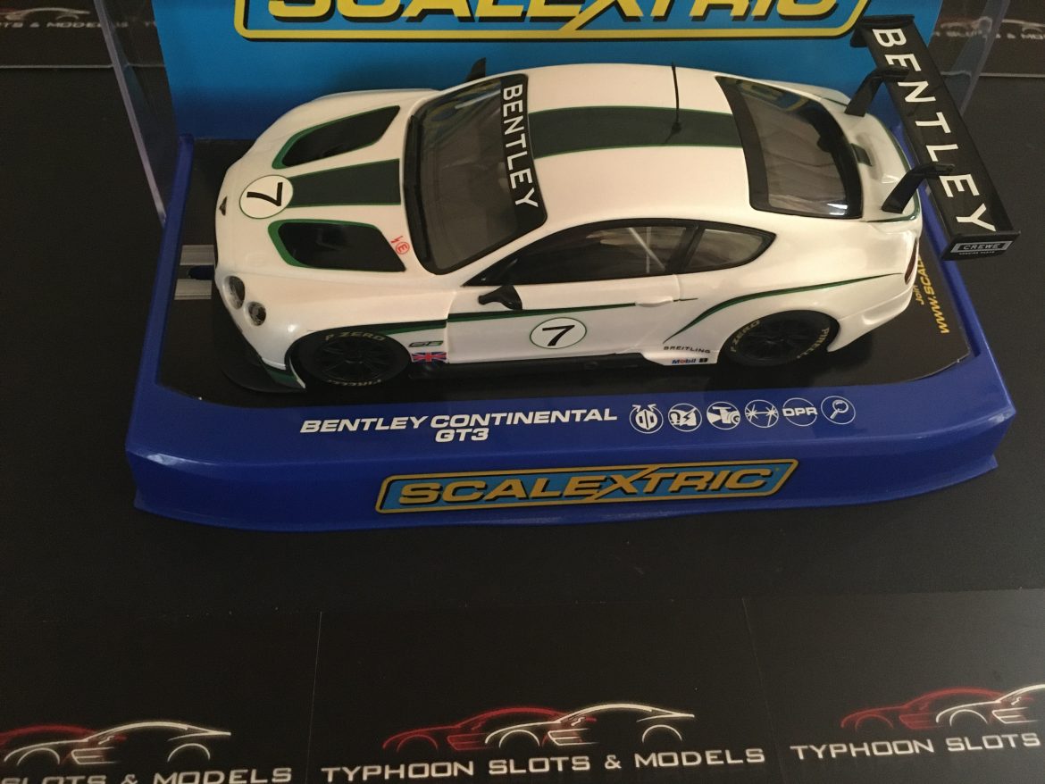 Scalextric C3514 Bentley Continental GT3 - New & Boxed - Scalextric Car ...