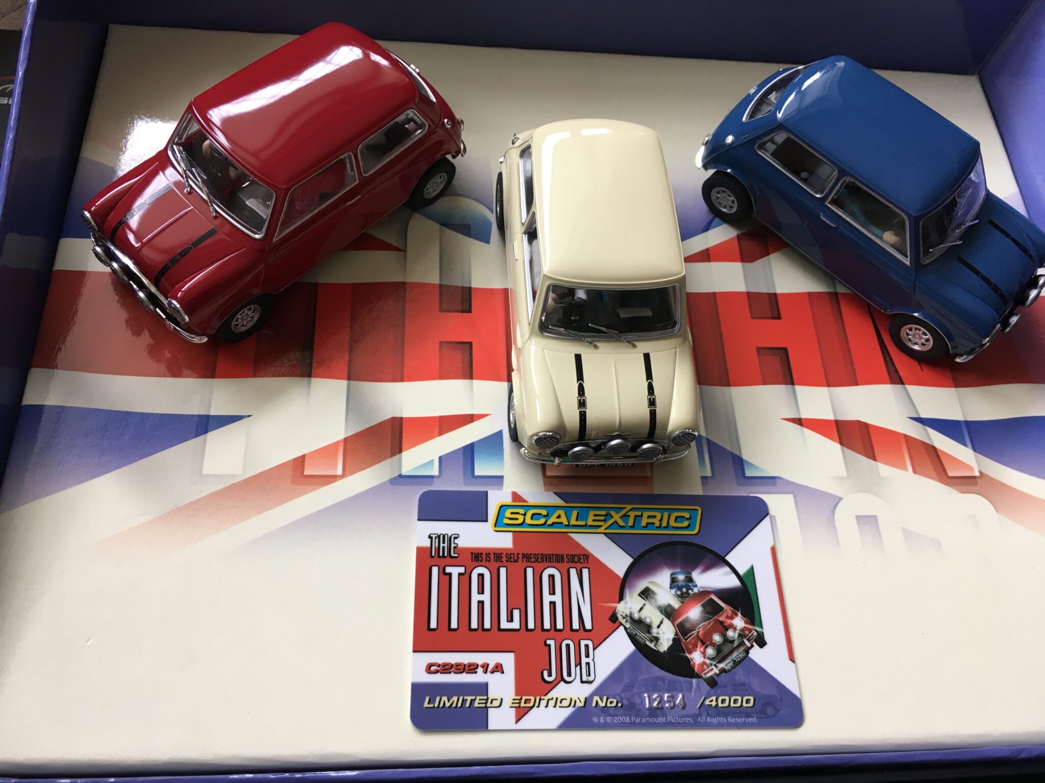 C2921A Scalextric Limited Edition - The Italian Job - Mini Cooper ...