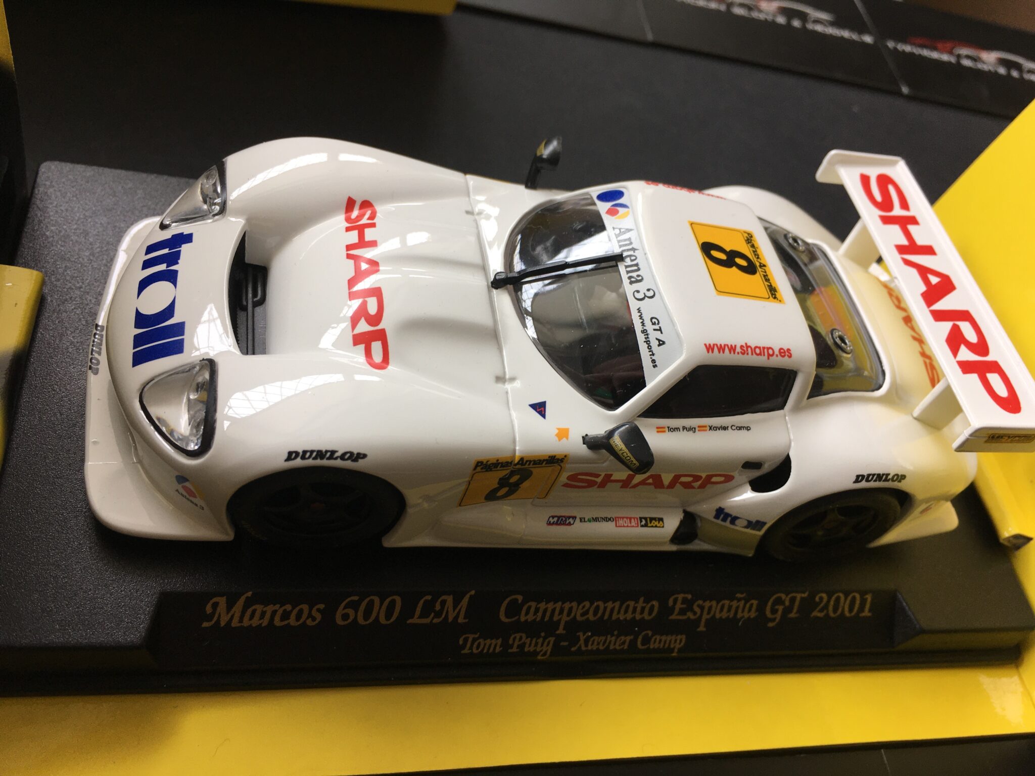 PA1 Fly Marcos 600 LM No8 - Paginas Amarillas - Fly Slot Car PA1 ...