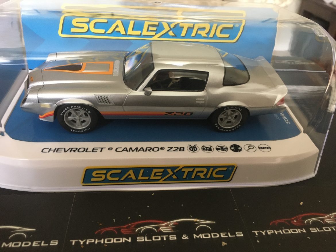 Scalextric C4227 Chevrolet Camaro Z28 - Silver - New & Boxed ...