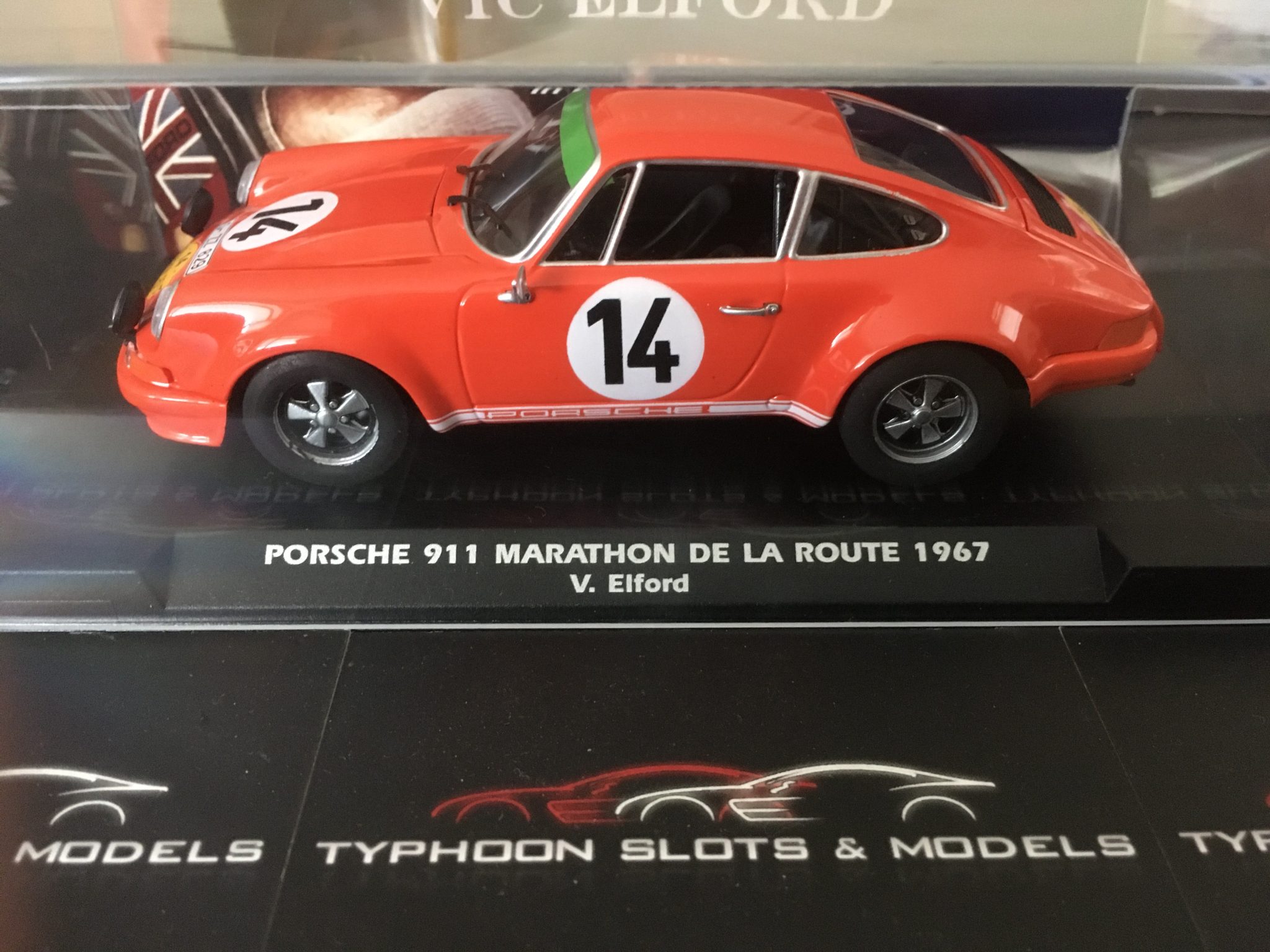 FLY2056 Fly Porsche 911 - No.14 Marathon de la Route 1967 - Vic Elford ...