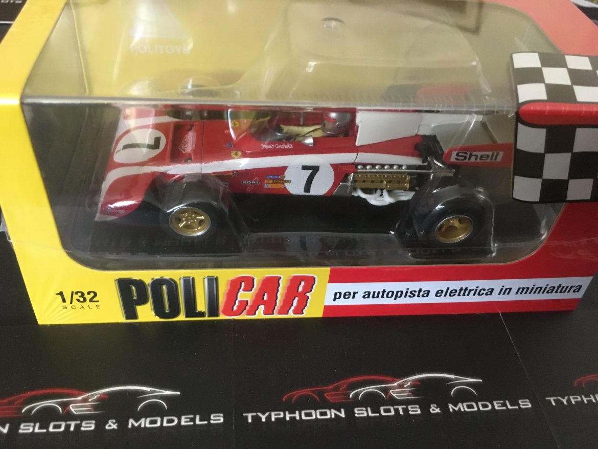CAR05c - Policar Ferrari 312B - CAR05c - New & Boxed - Policar Slot Car ...