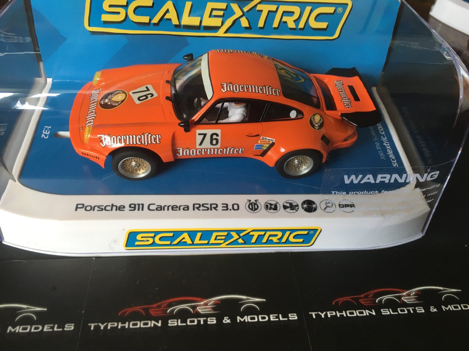 Scalextric C4211 Porsche 911 3.0 RSR - Jagermeister Kremer Racing - New ...