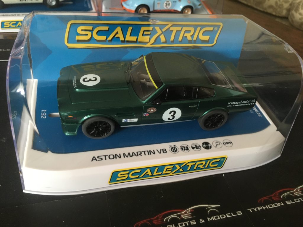 Scalextric C4256 Aston Martin V8 - Chris Scragg Racing - New & Boxed ...