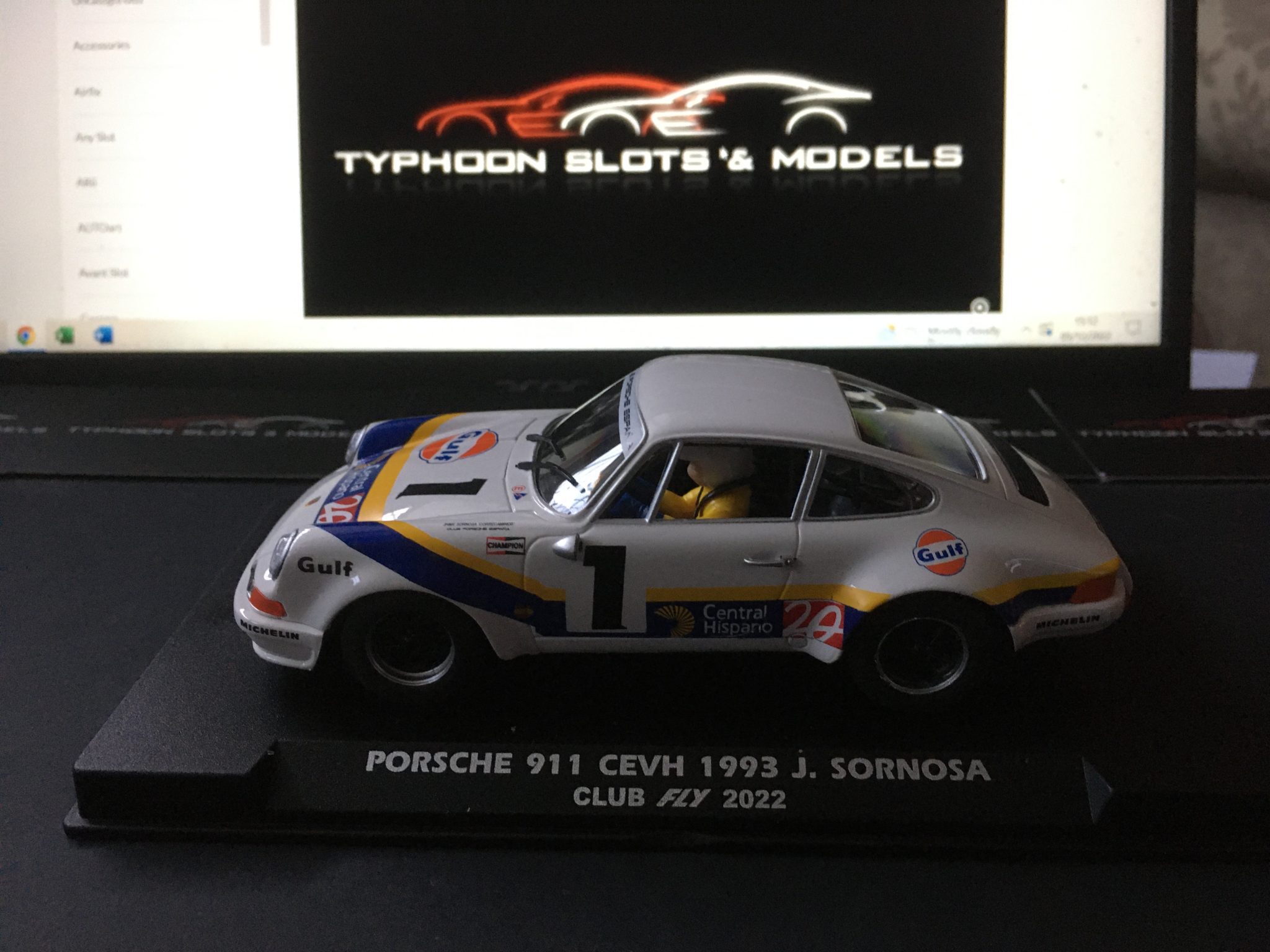 FC2922 Fly Porsche 911 - CEVH 1993 J Sornosa - New & Boxed - Fly Slot ...