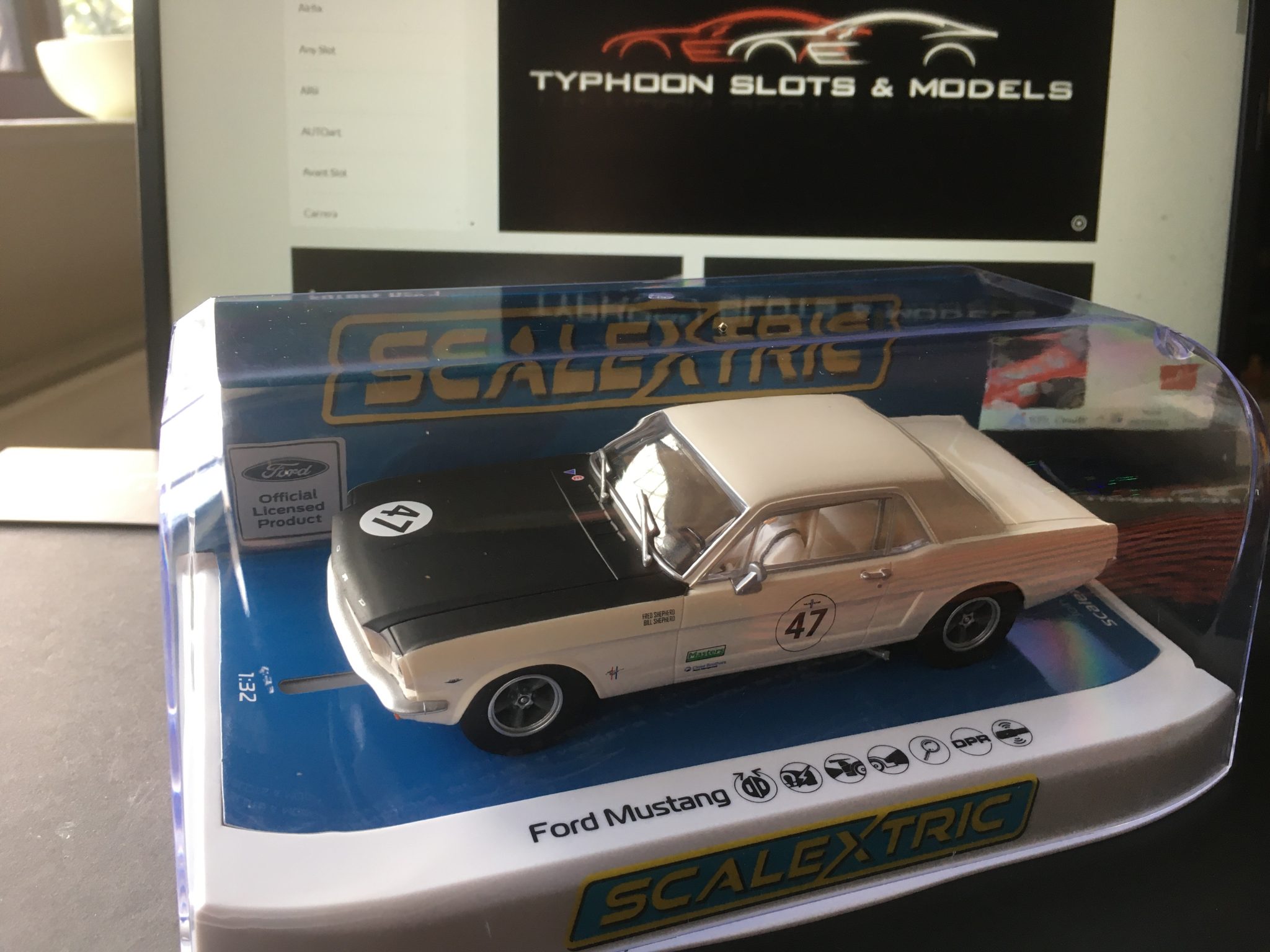 Scalextric C4353 Ford Mustang - Goodwood Revival - New & Boxed ...