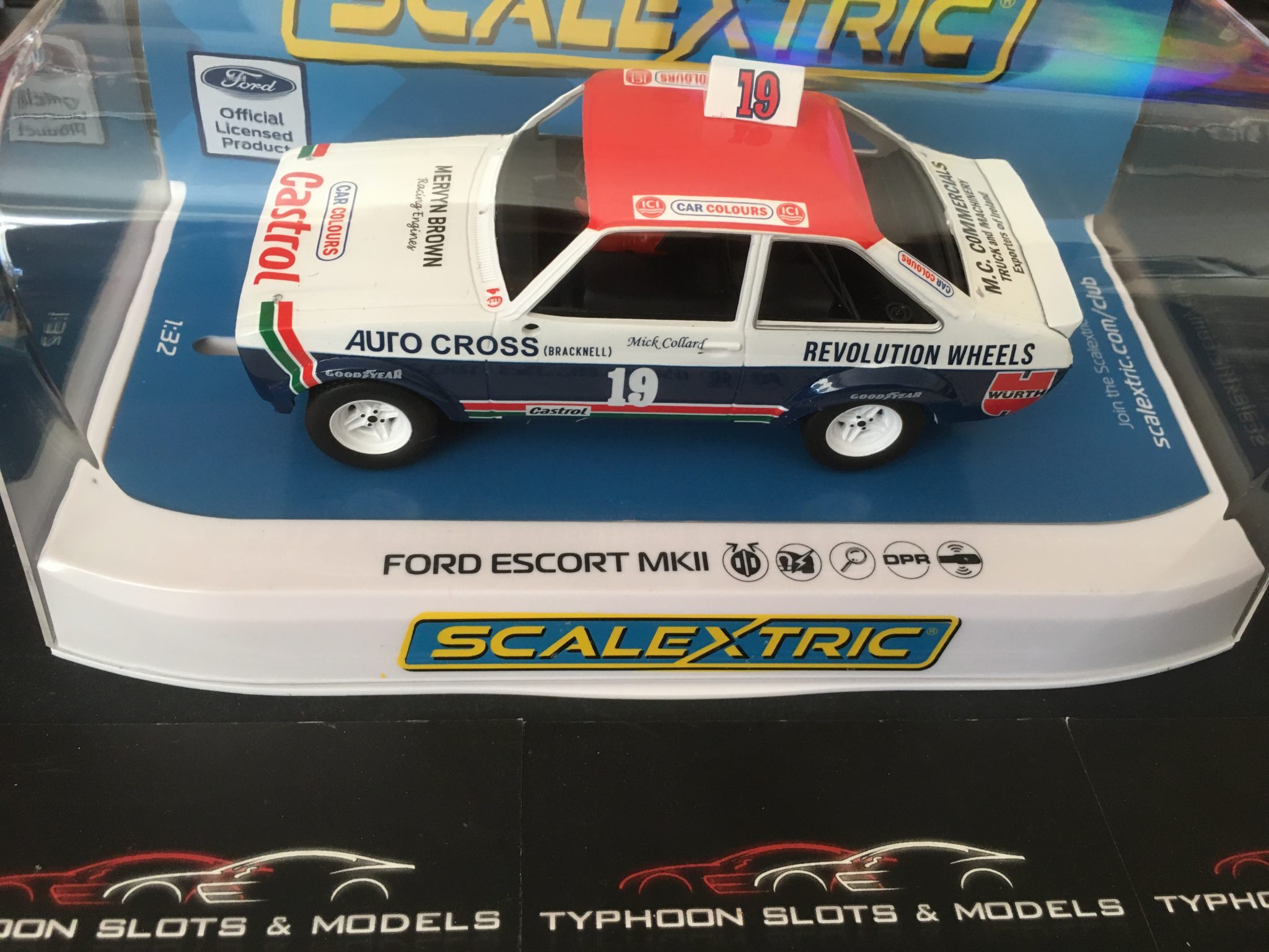 Scalextric C4323 Ford Escort MK2 - Hot Rod - New & Boxed - Scalextric ...