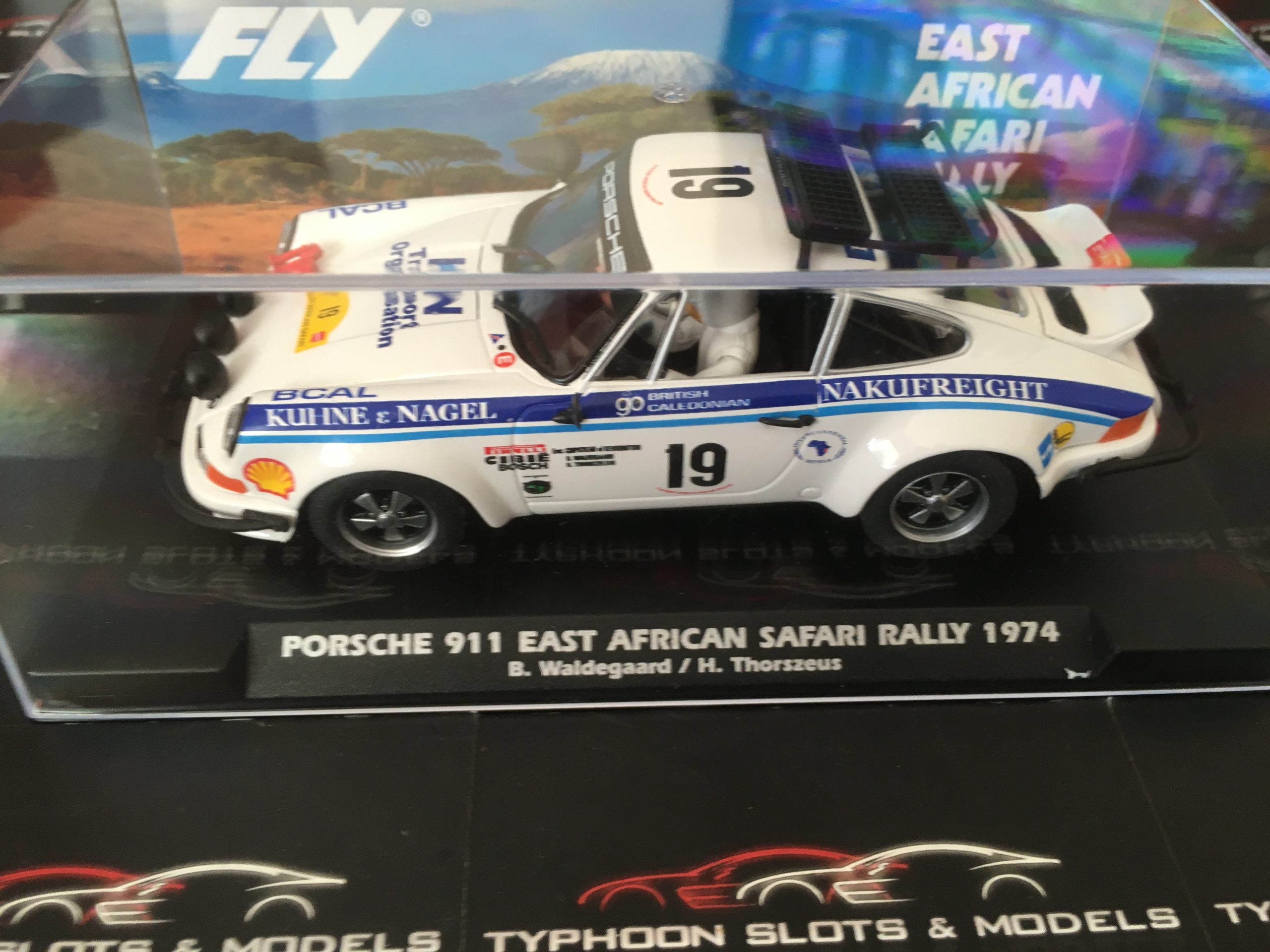 A2020 Fly Porsche 911 - No.19 Safari Rally 1974 - Fly Slot Car A2020 ...