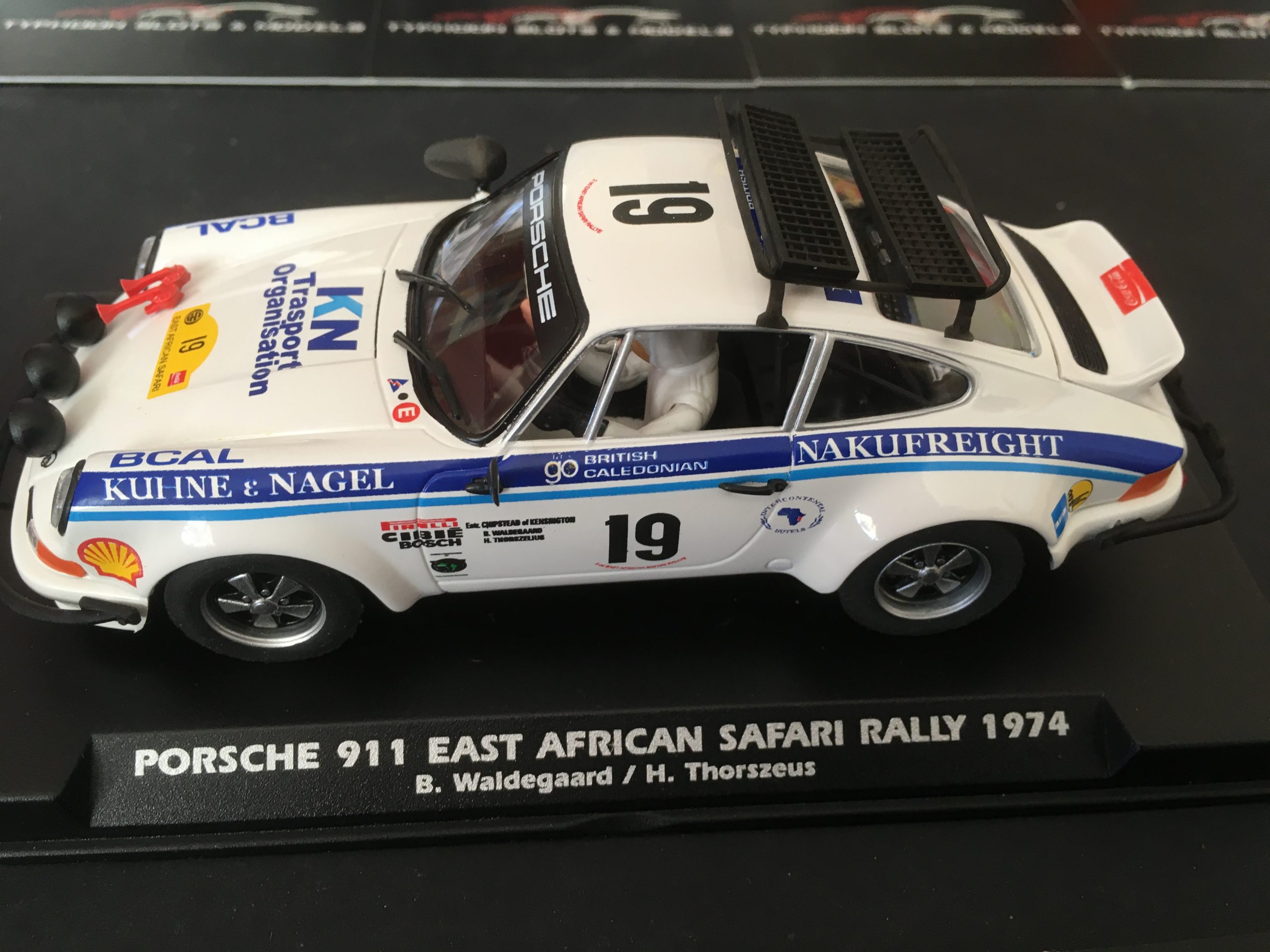 A2020 Fly Porsche 911 - No.19 Safari Rally 1974 - Fly Slot Car A2020 ...