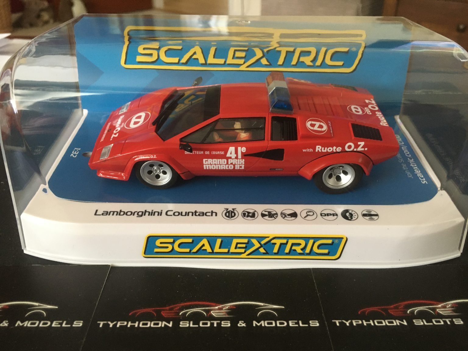 C4329 Lamborghini Countach - 1983 Monaco GP Safety Car - C4329 ...