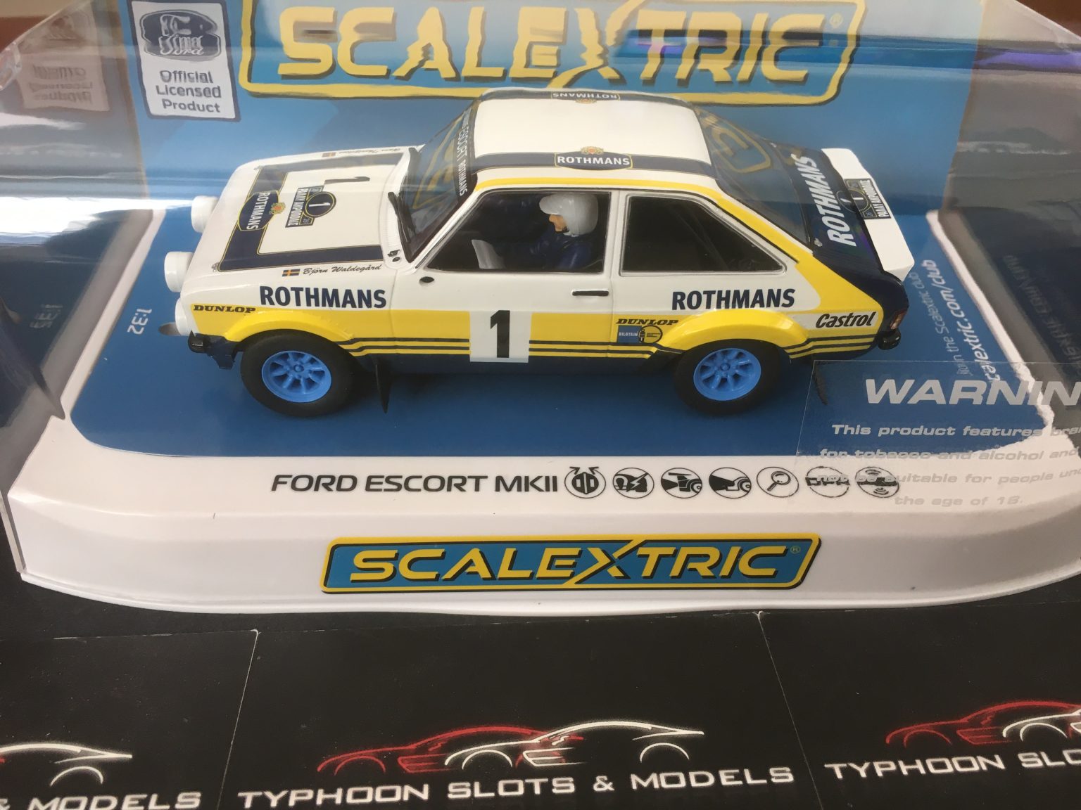 C4396 Ford Escort MK2 - Acropolis Rally 1979 - C4396 - Scalextric Car ...