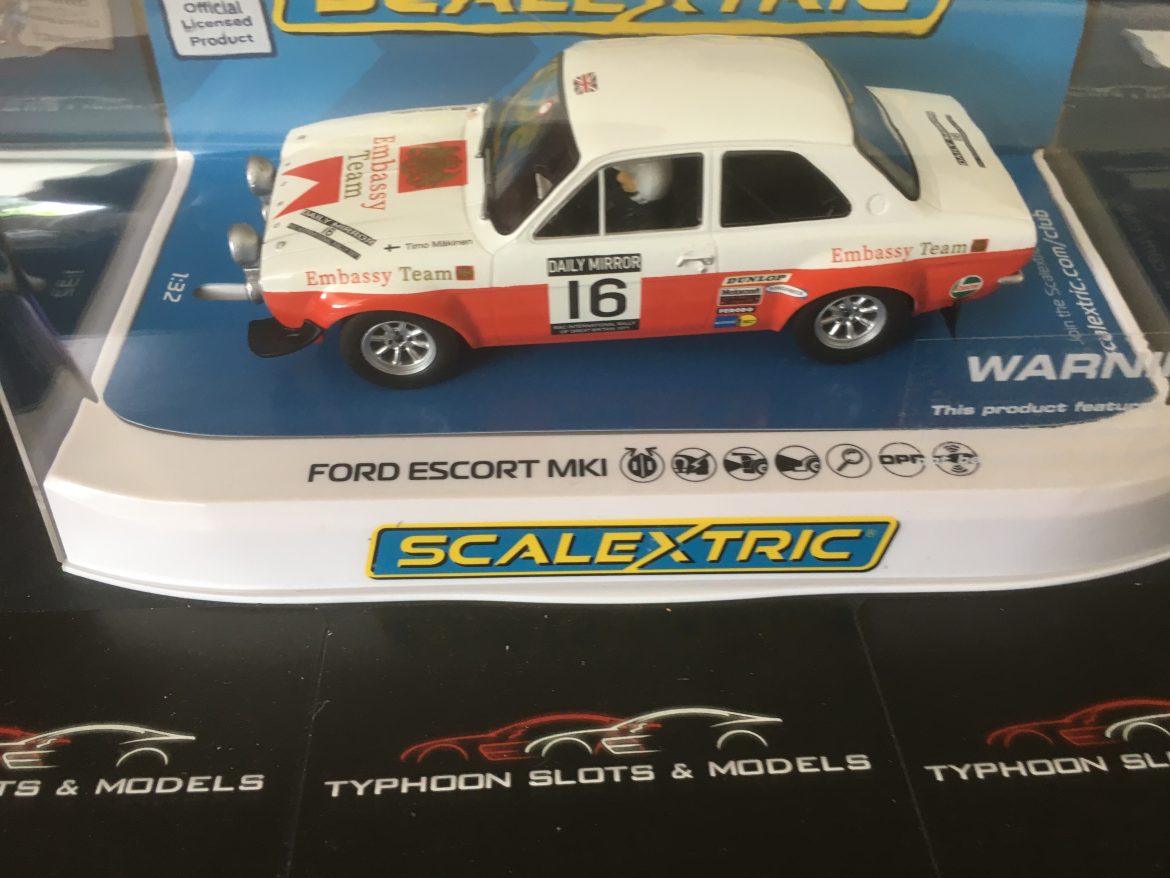 C4324 Scalextric Ford Escort MK1 - RAC Rally 1971 - C4324 - Scalextric ...