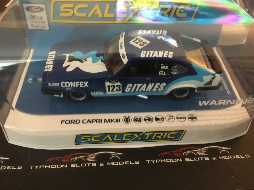 C4402 Scalextric Ford Capri MK3 - Gerry Marshall Trophy Winner 2021 ...