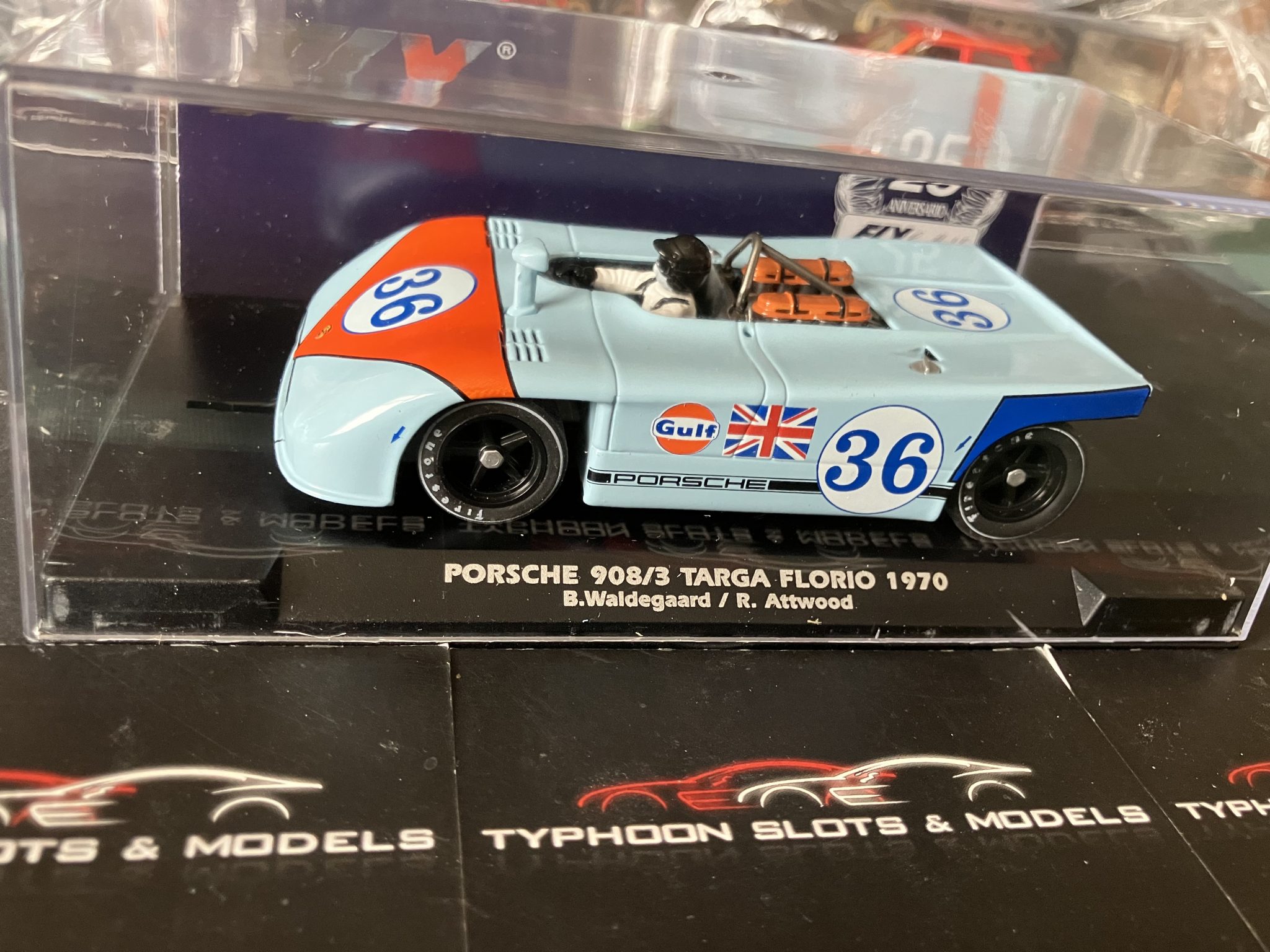 A2501 Fly Porsche 908/3 - No.36 Targa Florio 1970 - Fly Slot Car A2501 ...