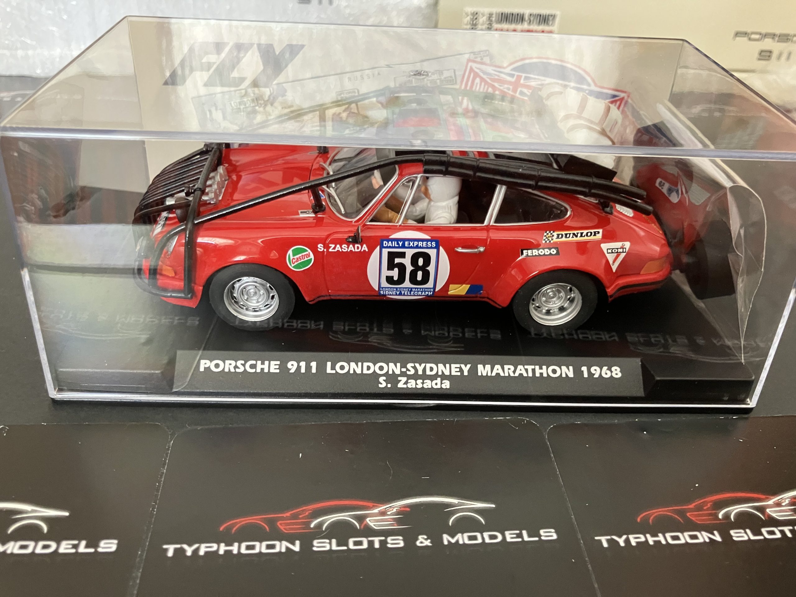 E2054 Fly Porsche 911 - No.58 London-Sydney Marathon 1968 - Fly Slot ...