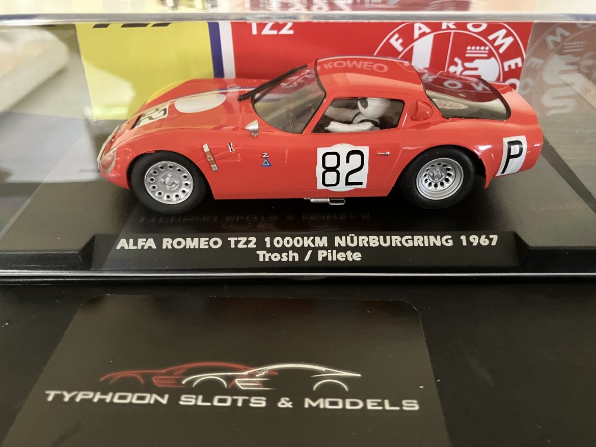 A2105 Fly Alfa Romeo TZ2 - Nurburgring 1970 - Fly Slot Car A2105 ...
