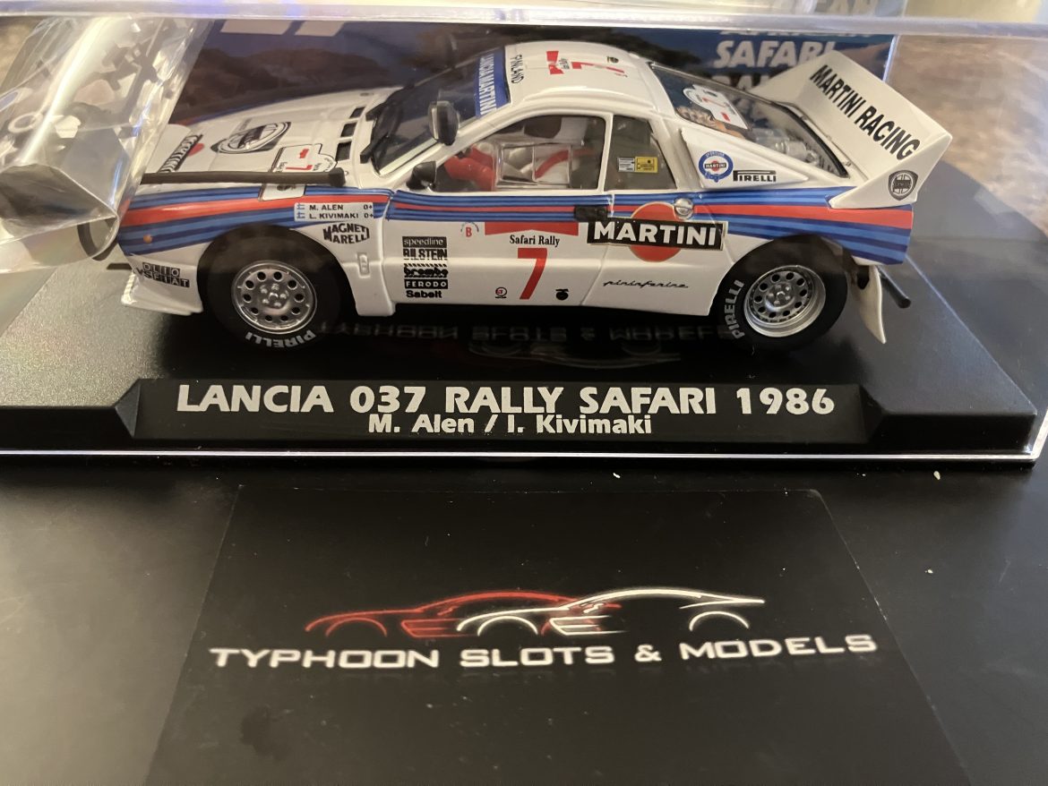 A2091L Fly Lancia 037 No.7 Rally Safari 1984 - Fly Slot Car A2091L ...